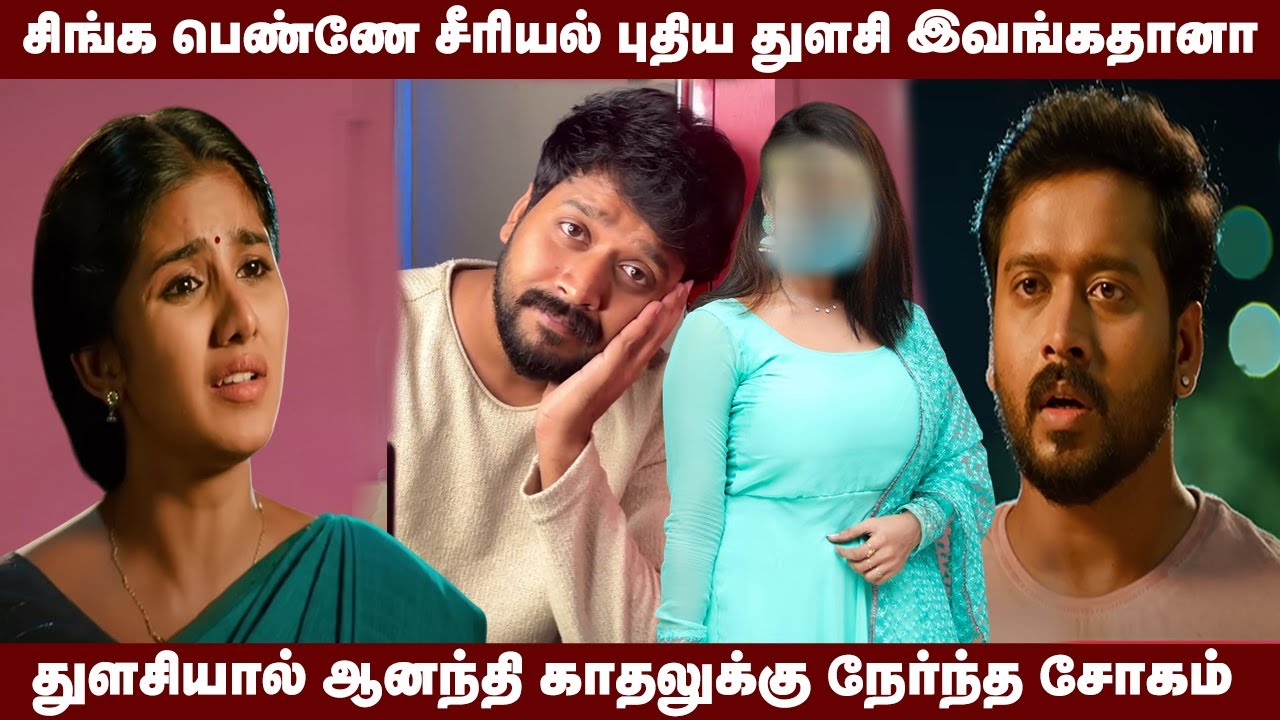 Singapenne thulasi character replaces | Sun tv serial | Vethalapetti ...