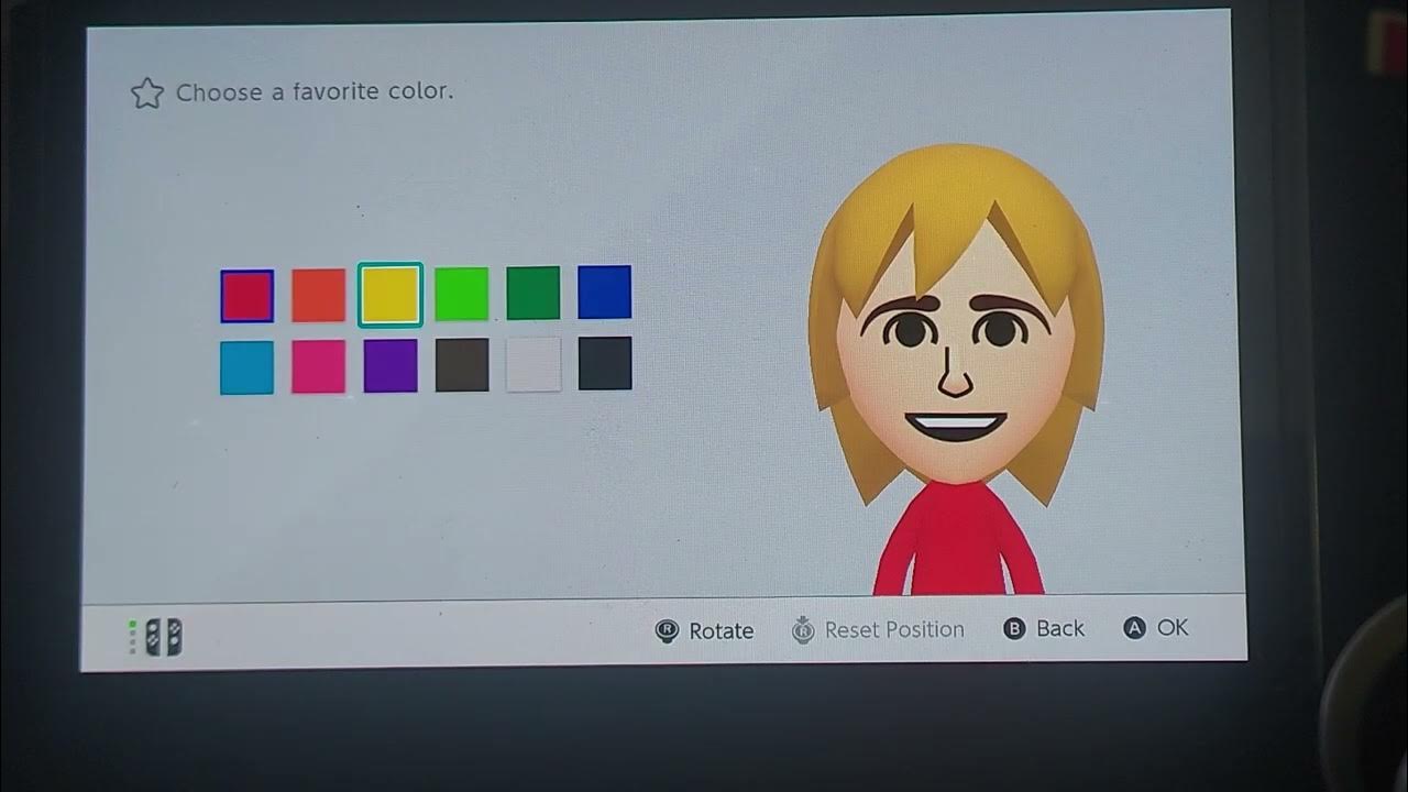 How to make my mii #my first mii tutorial - YouTube