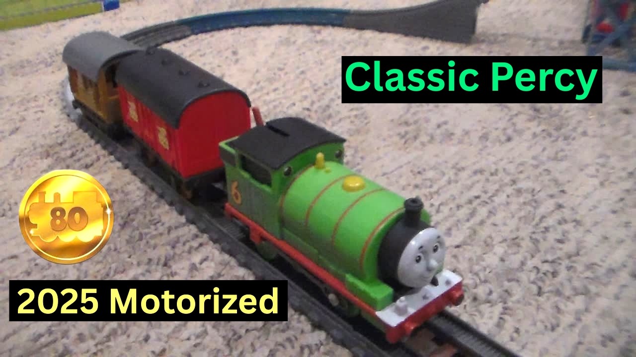 NEW 2025 Thomas Motorized: Classic Percy - Unboxing & Review - YouTube