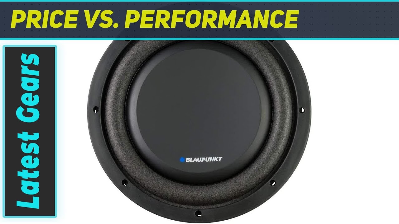 BLAUPUNKT GTX120S 12" Slim Line Subwoofer: Unleashing Powerful Bass in ...