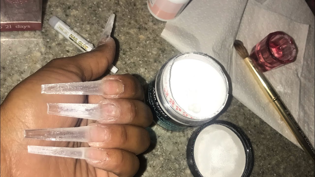ACRYLIC NAILS || NAIL TECH 😍|| BEAUTICIAN ⭐️⭐️⭐️⭐️⭐️|| Acrylic Nail ...