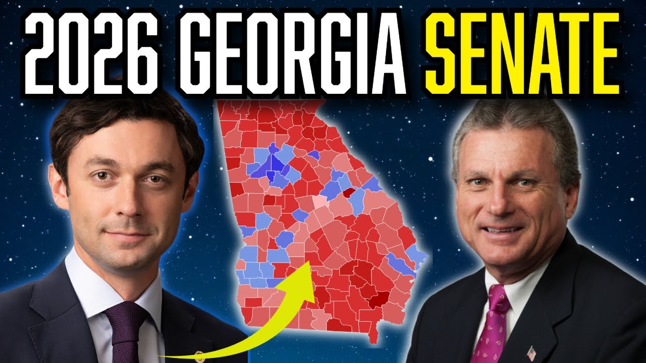 Georgia Senate 2026: Jon Ossoff LEADS ALL Republicans in 2026 Election ...