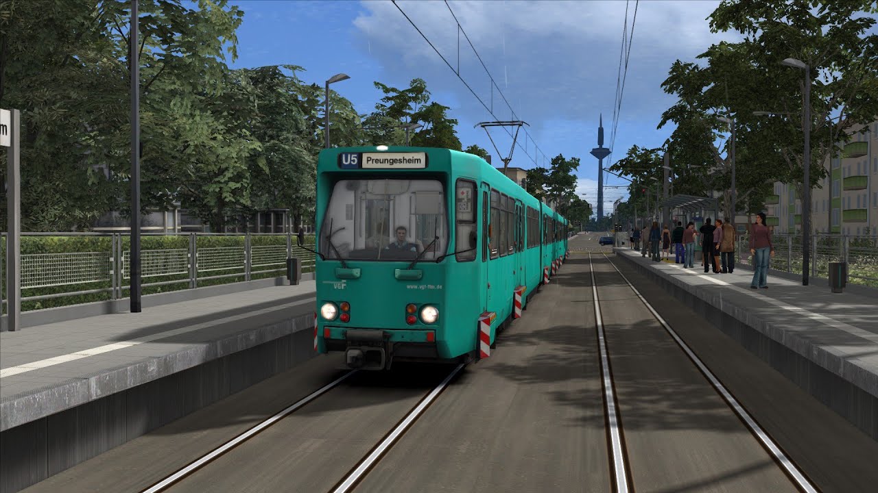 TS 2020 U-Bahn #5: PTB Tram auf der Linie U5! I TRAIN SIMULATOR 2020 ...