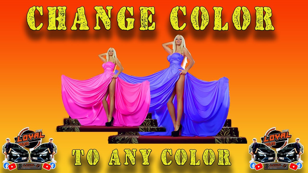 How Change Color In Any Color In Photoshop YouTube how-change-color-in-any-color-in-photoshop-youtube