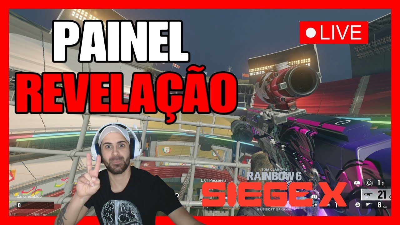 🔴 LIVE SIEGE X DROPS ON PAINEL REVELAÇÃO !KICK (RAINBOW SIX SIEGE ...