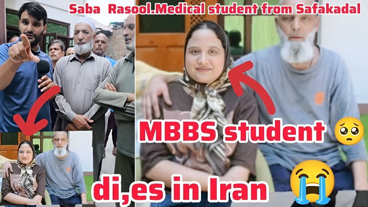 MBBS student saba Rasool di,es in Iran.safakadal - YouTube