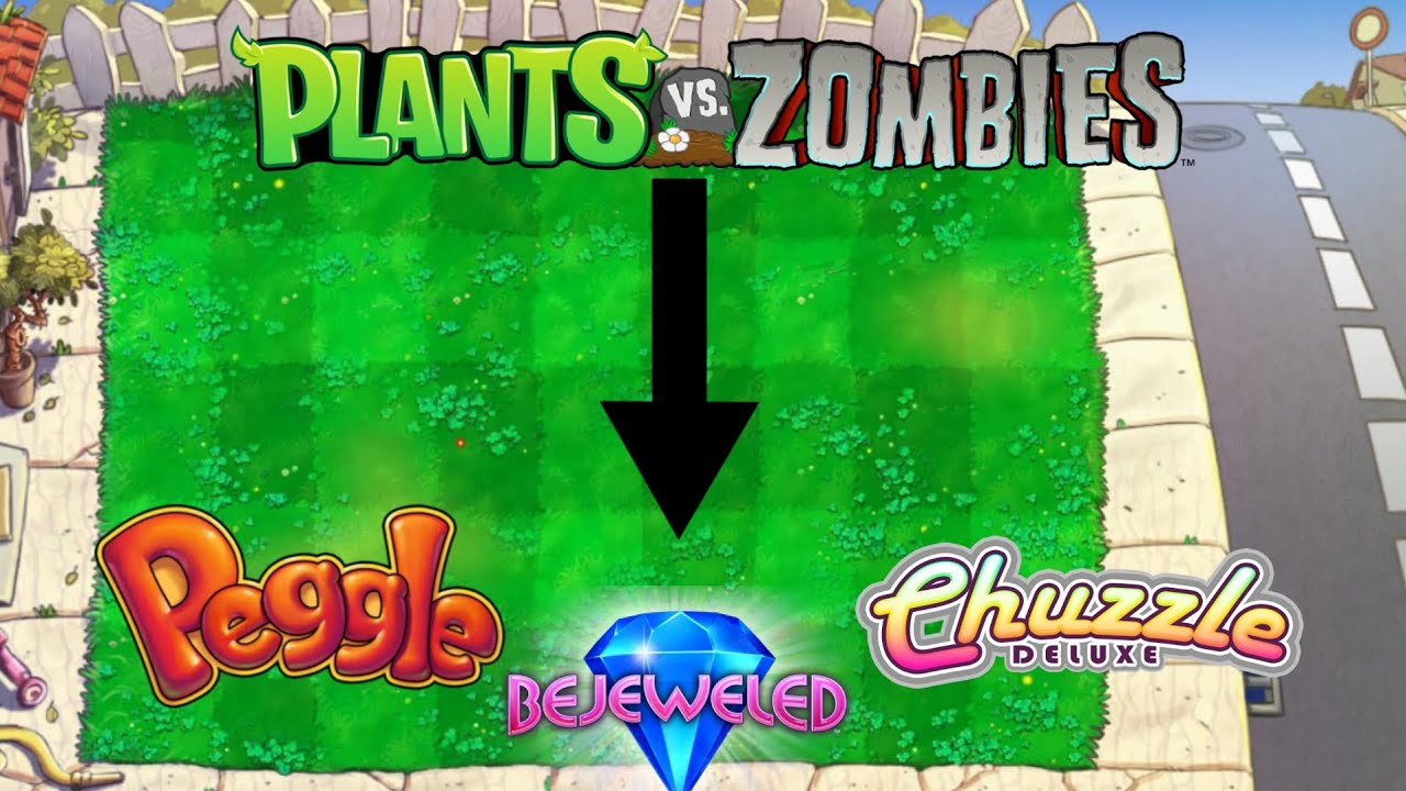 PopCap Games References In Plants Vs Zombies - YouTube