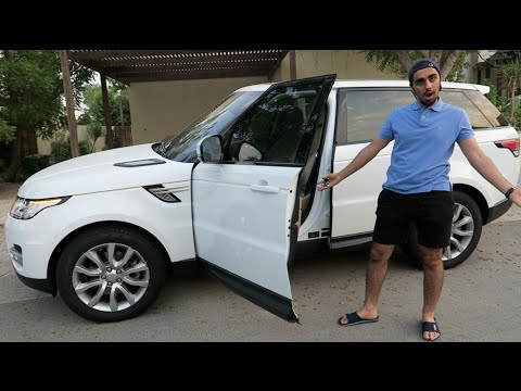Driving the Range Rover Sport !