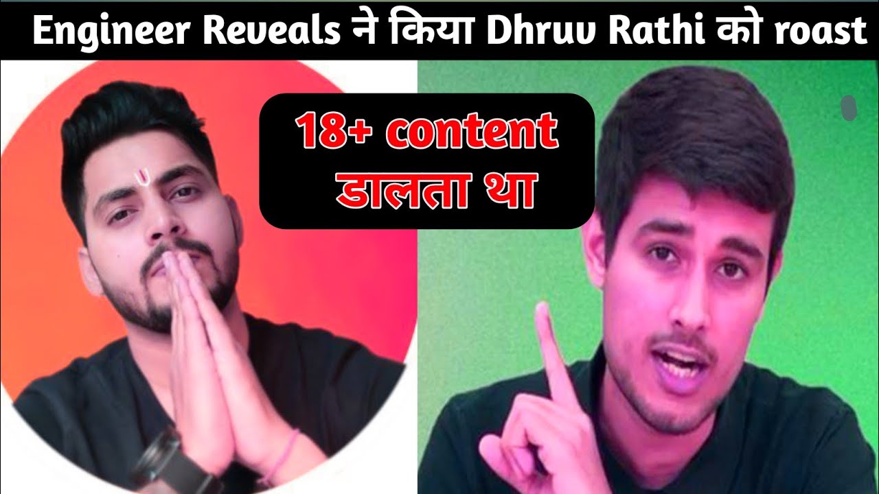 Engineer Reveals Roast Dhruv Rathi reply Roast engineer Reveals Roast ...