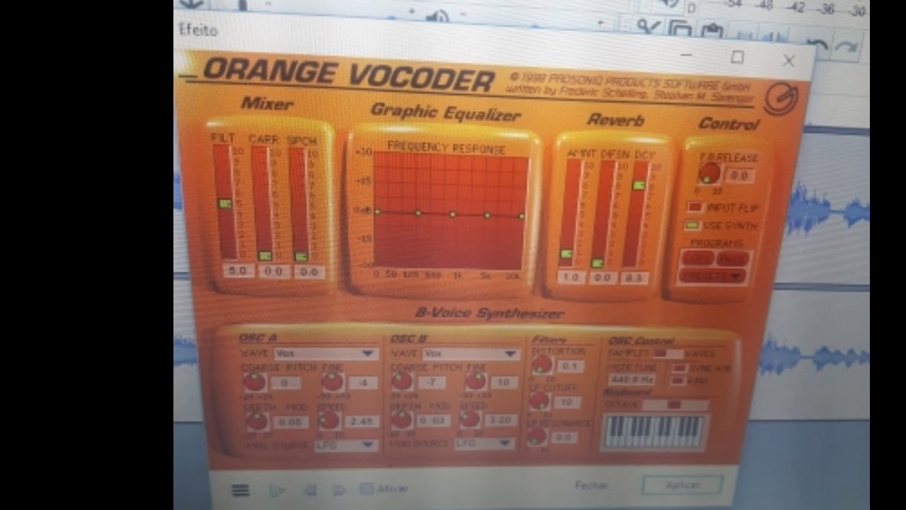tbm consegui o orange vocoder - YouTube