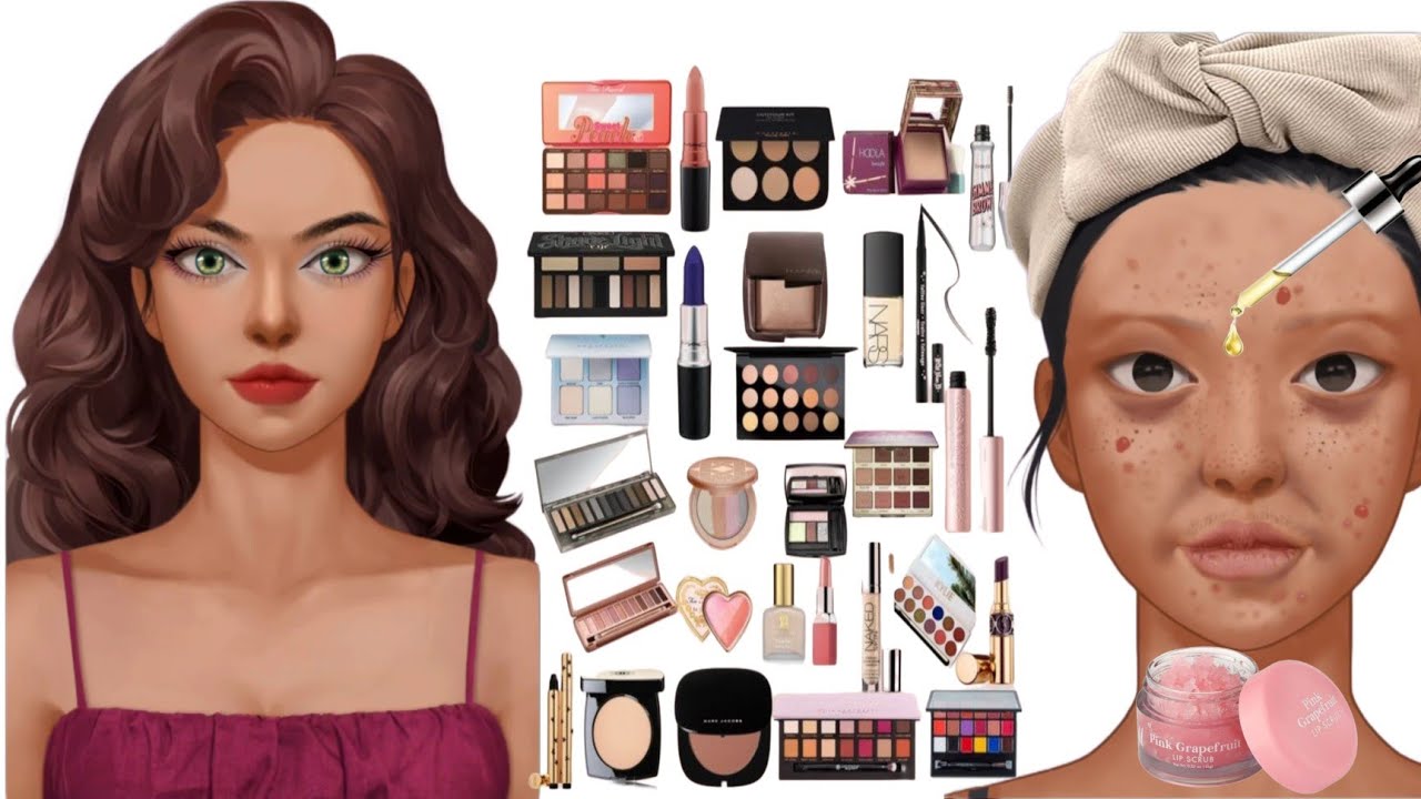 makeup, makeup animation, makeup transformation, makeup Game 💄 - YouTube