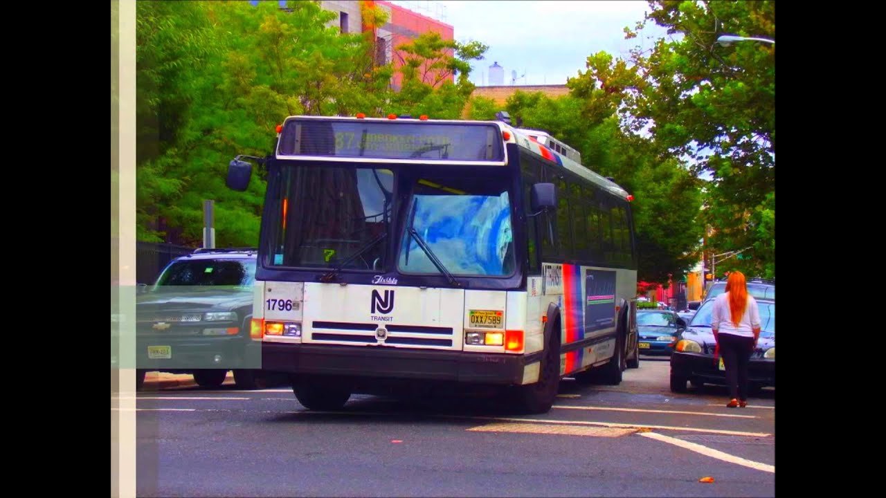 short nj transit recording on route 87 1785 - YouTube
