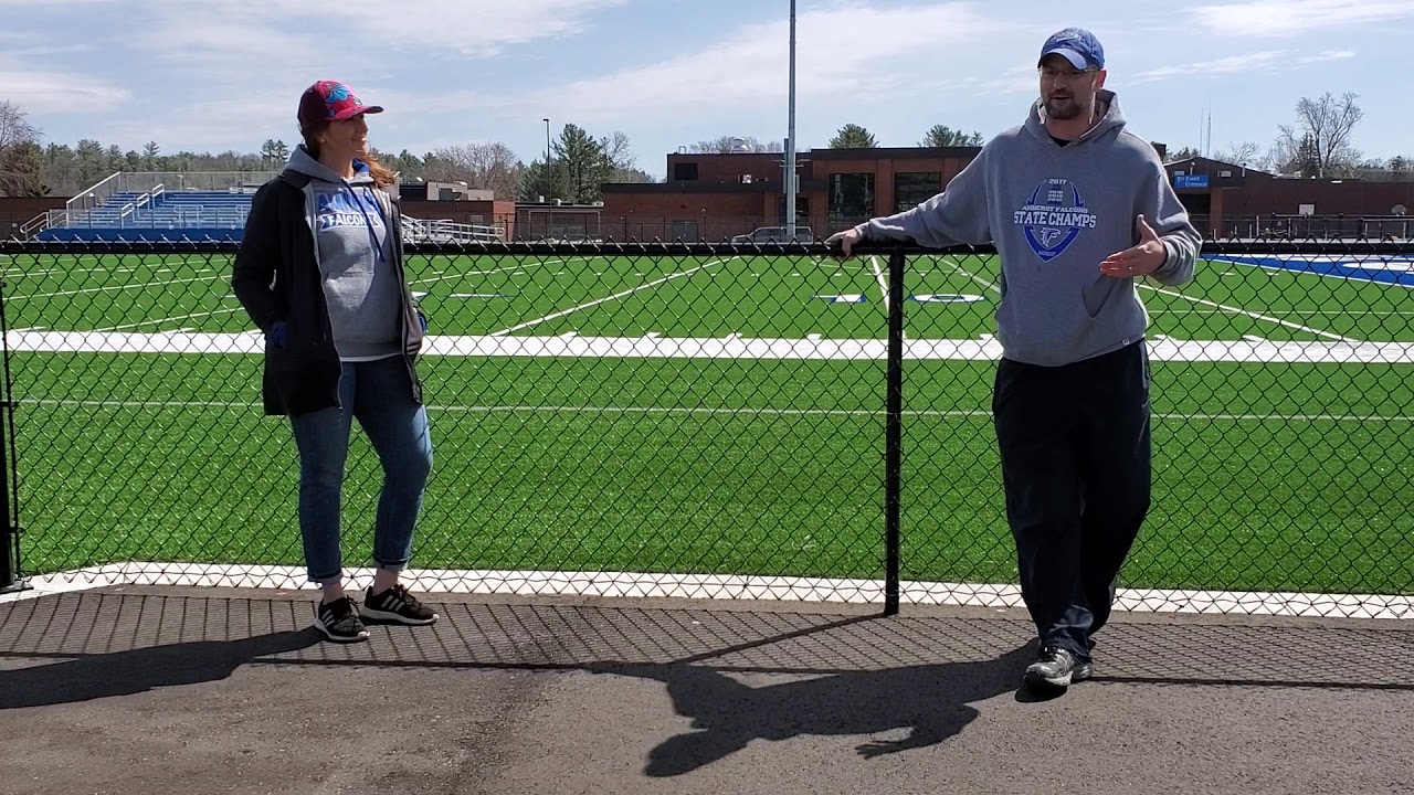 Walking Amherst - Football Coach Mark Lusic - 4/20/20 - YouTube