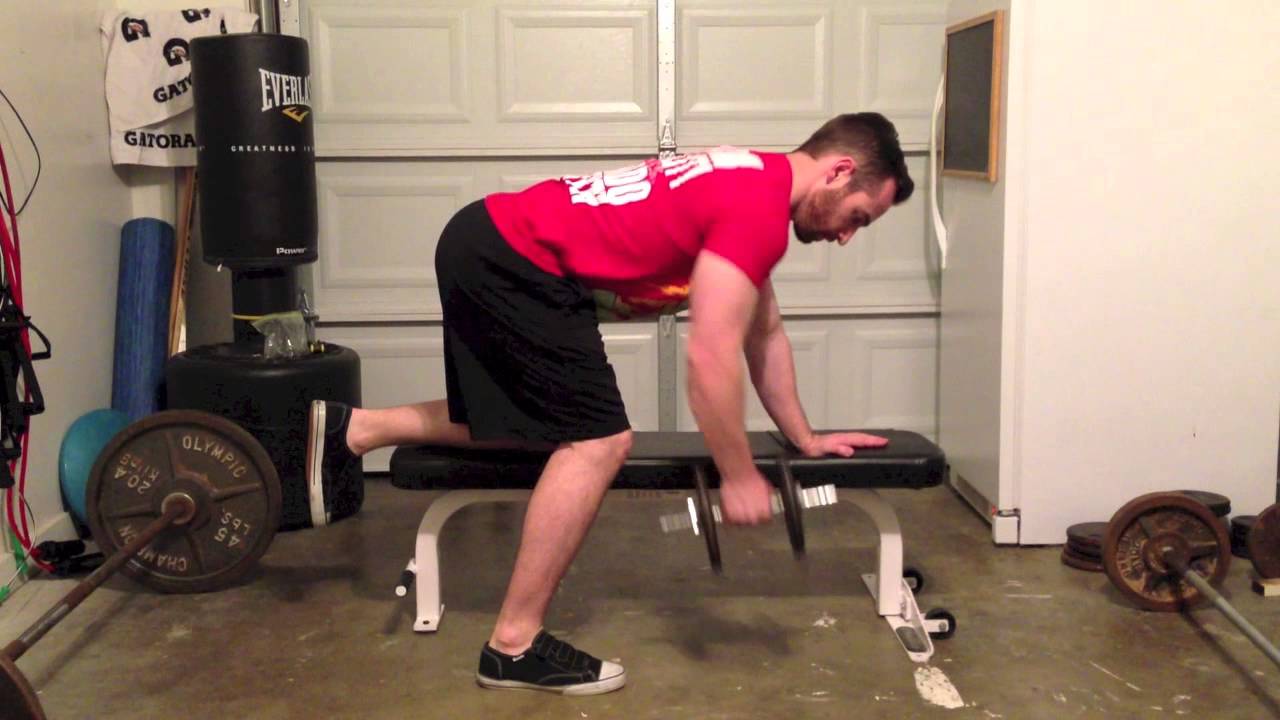 Dumbbell (DB) Row - Stay Heavy Fitness - YouTube