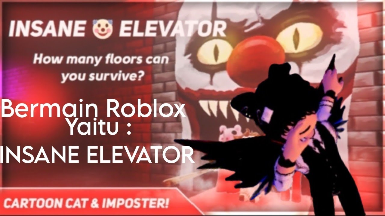 Mimin Bersama Adek Mimin Bermain Insane Elevator - YouTube