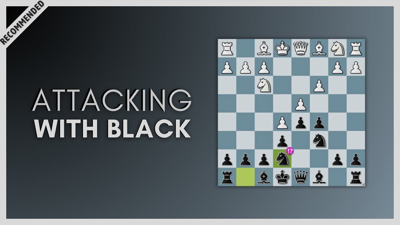 Attack with Black in the French defense: Advance variation - YouTube