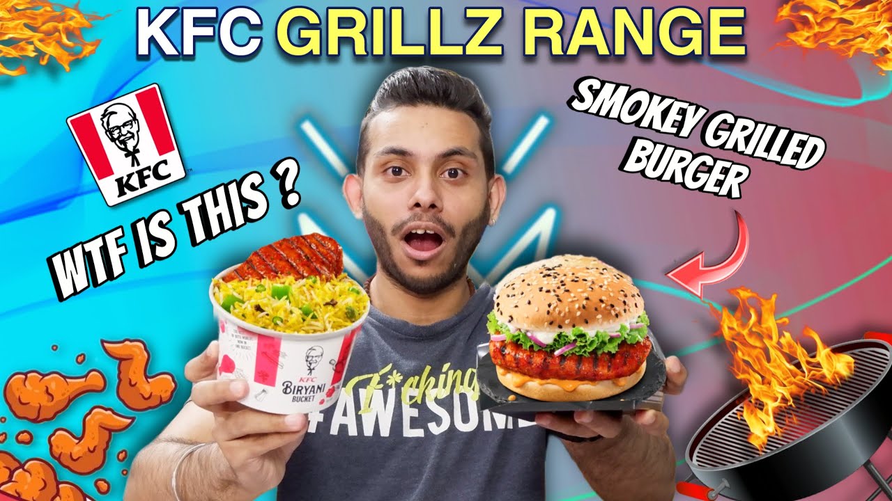 New KFC Smokey Grilled Burger and Grilled Chicken Rice Bowl any Good ...