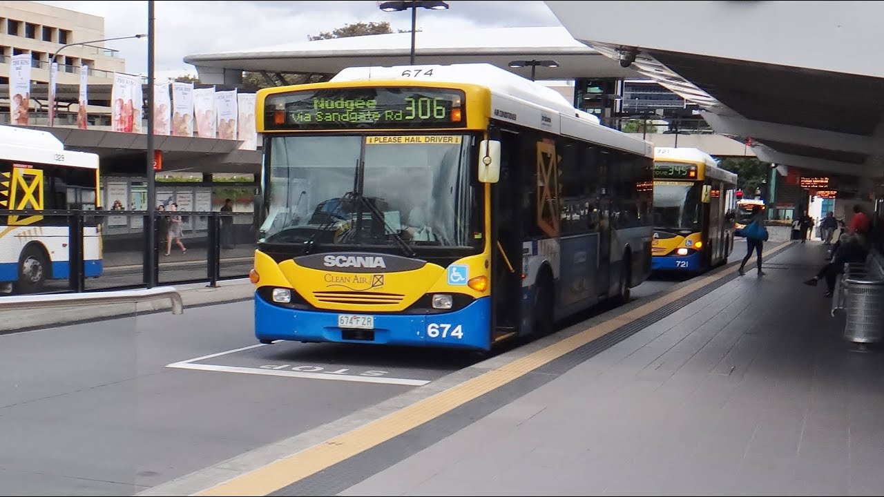 Brisbane Transport Bus 674 - Scania L94UB CNG (ZF/Volgren CR224L ...