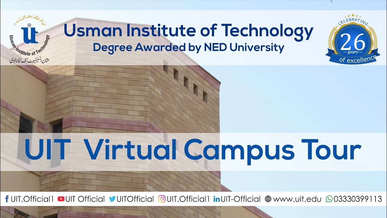 Usman Institute of Technology's (Campus Tour) - YouTube