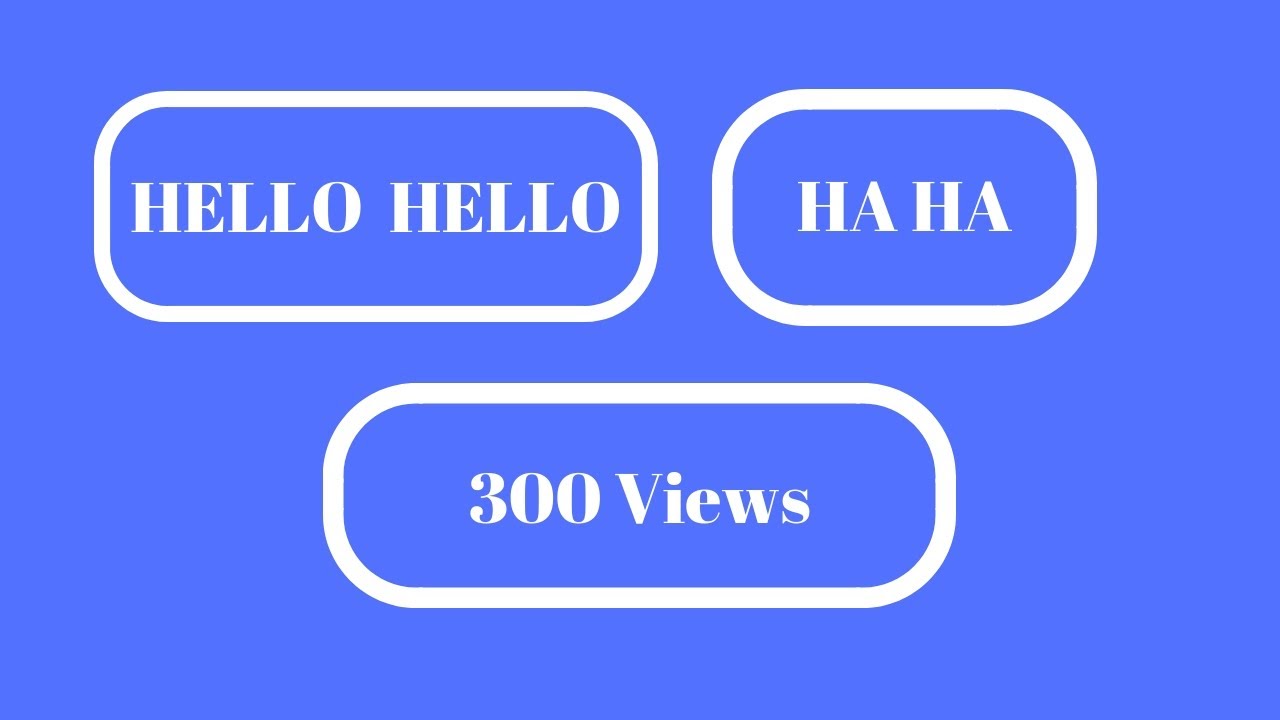 Hello Hello Ha Ha - YouTube