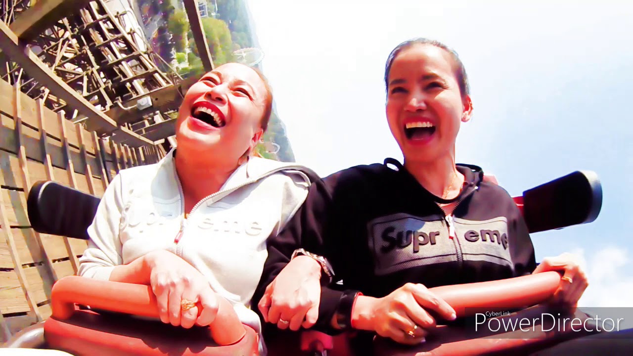 EXTREME RIDE 익스트림 라이드 极限骑行 தீவிர சவாரி~Rollercoaster T-EXPRESS@Yongin ...