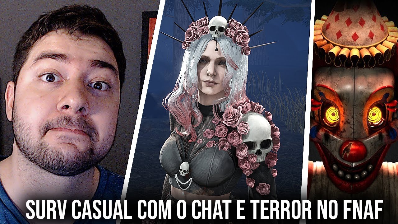 🔴LIVE - DBD DE SURV CARREGANDO OS INSCRITOS E TERROR NO FNAF MAIS TARDE ...
