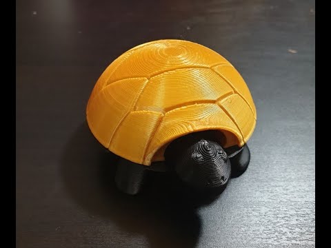 3D Printed Squishy Turtle - YouTube