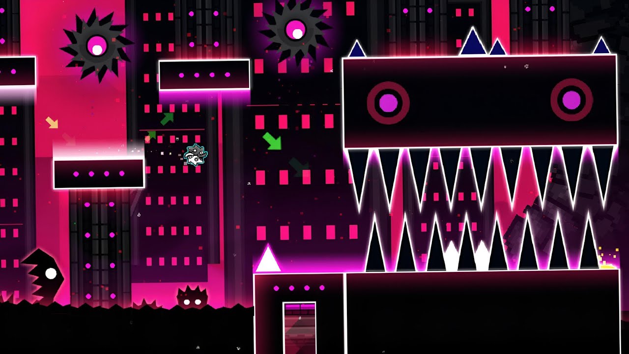 ''ClutterFunk 2'' By Masterthecube5 [3 Coins] - Geometry Dash 2.2 - YouTube