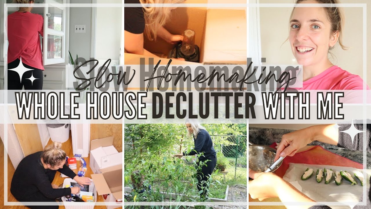 NEW! 2023 WHOLE HOUSE DECLUTTER PACK + CLEAN WITH ME | SLOW AND ...