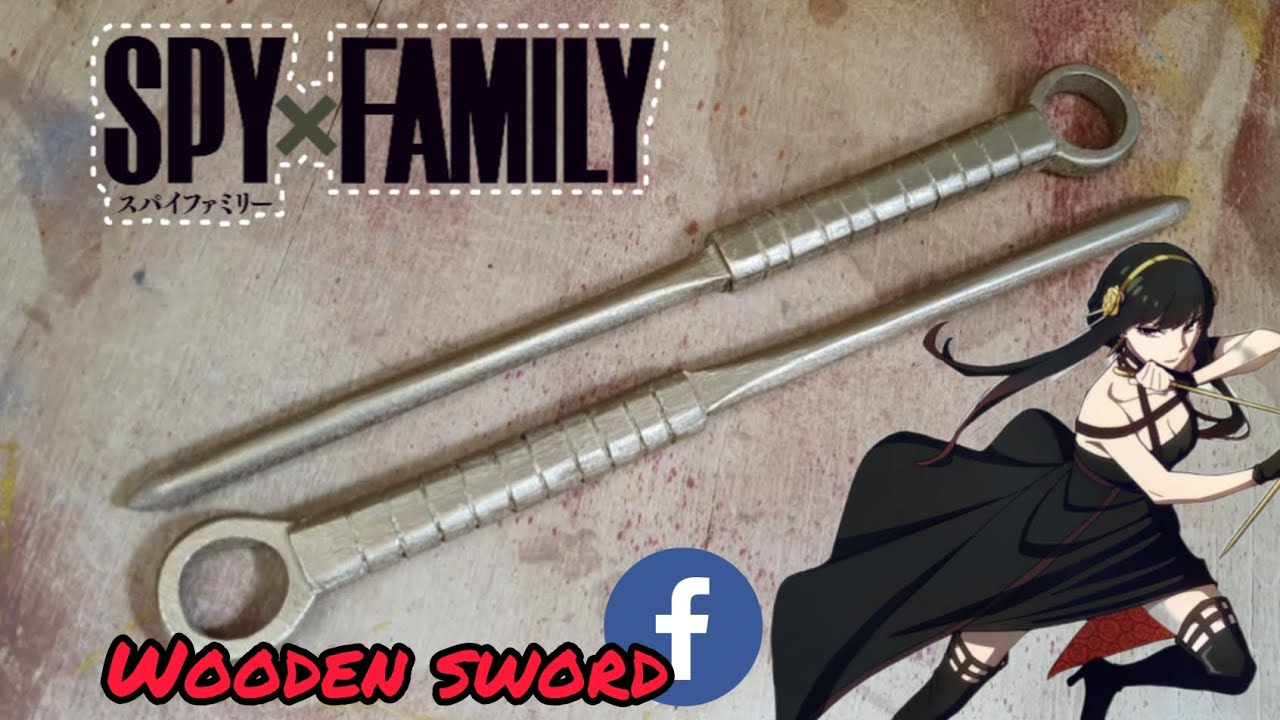 COMO HACER Las Armas De Yor Forger Tutorial | DIY #yorforger #comohacer ...