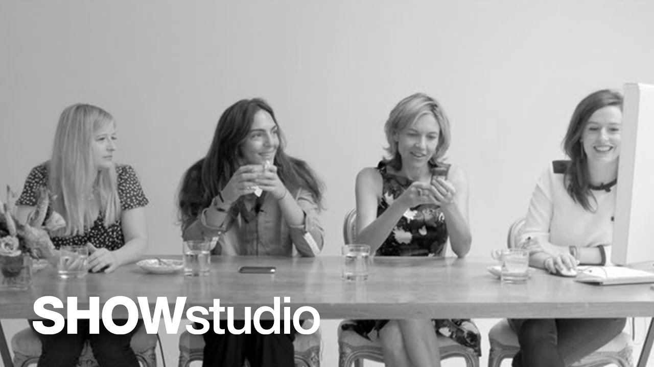 ‪SHOWstudio: Marios Schwab Spring/Summer 2013 Panel Discussion‬ - YouTube