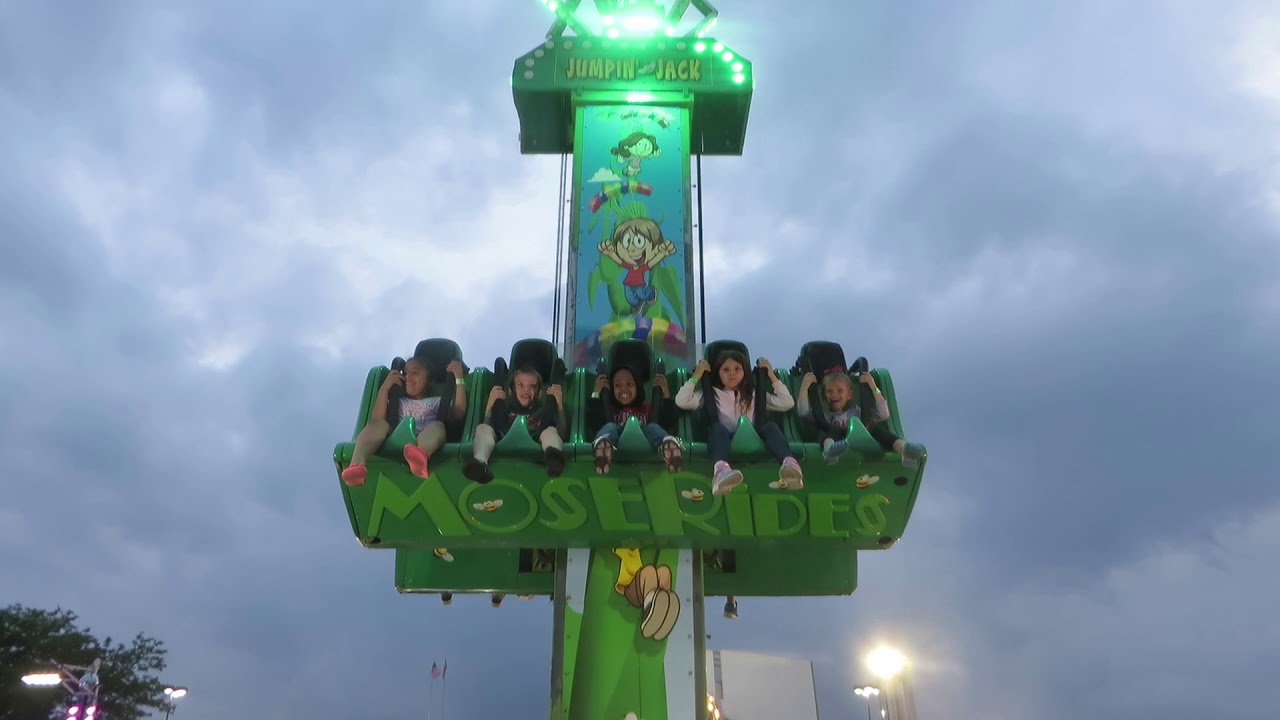 Frog Drop Ride at Carnival PArt 3 - YouTube