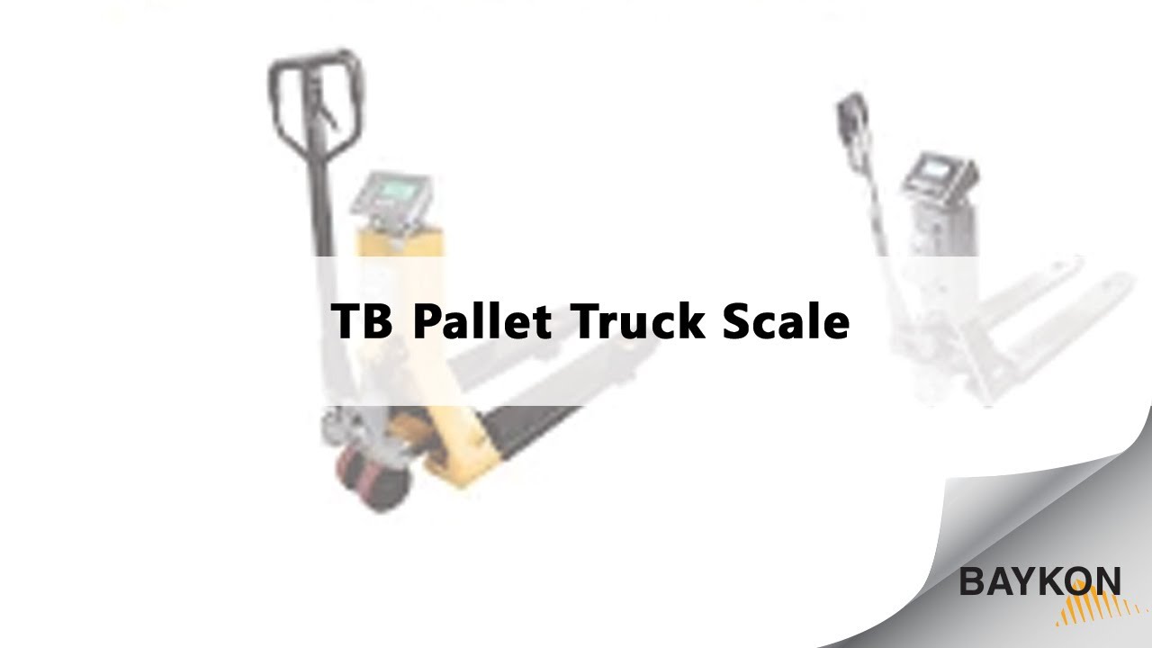 Baykon | TB Pallet Truck Scale - YouTube