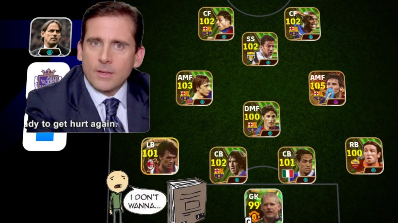 i met konami owner account | Efootball mobile game play - YouTube