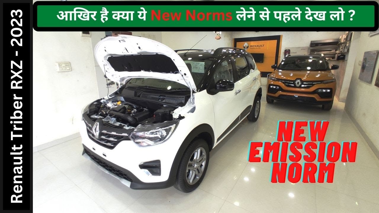 2023 Renault Triber RXZ With New 6.2 Emission Norms .Detailed ...