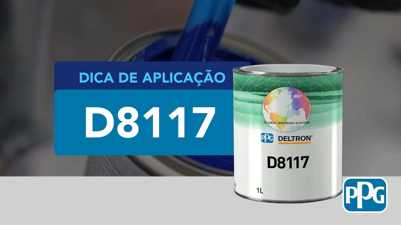PPG Refinish - Verniz D8117 - YouTube