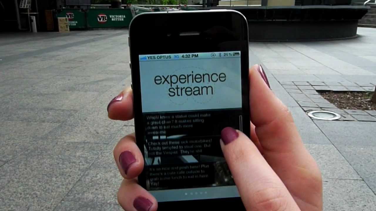Serendipcity (an urban exploration app) - YouTube