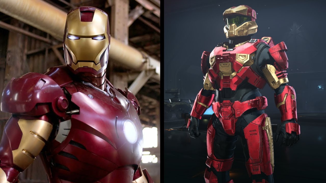 IRON MAN SKIN - Halo Infinite Multiplayer Gameplay - YouTube