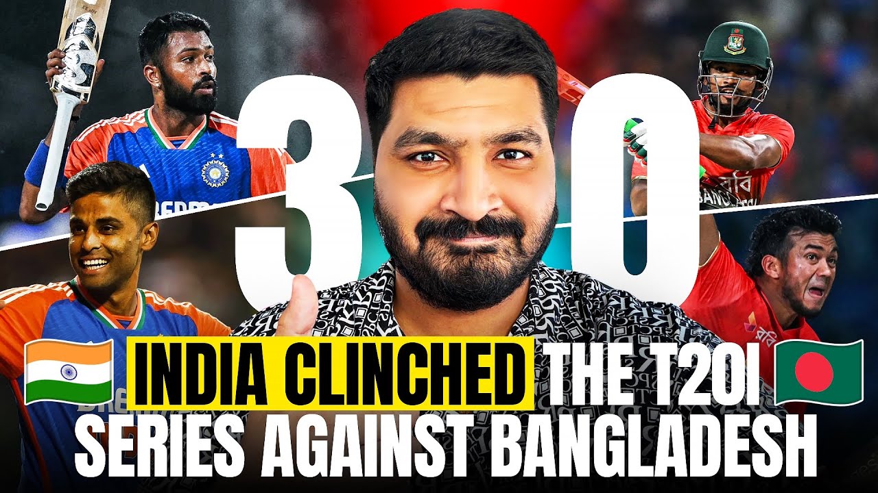 3-0 | India 🇮🇳 win the T20I series against Bangladesh 🇧🇩 | Sanju Samson ...
