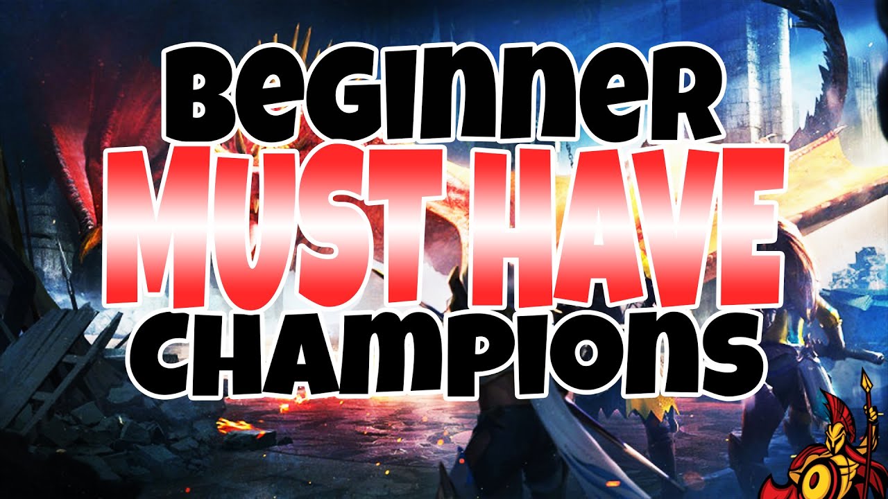 3 MUST HAVE Beginner Champions | Raid Shadow Legends 2020 (Get Out of ...