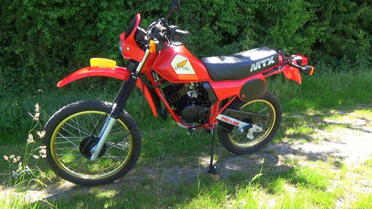 Restored Honda MTX50S walkaround and startup. - YouTube