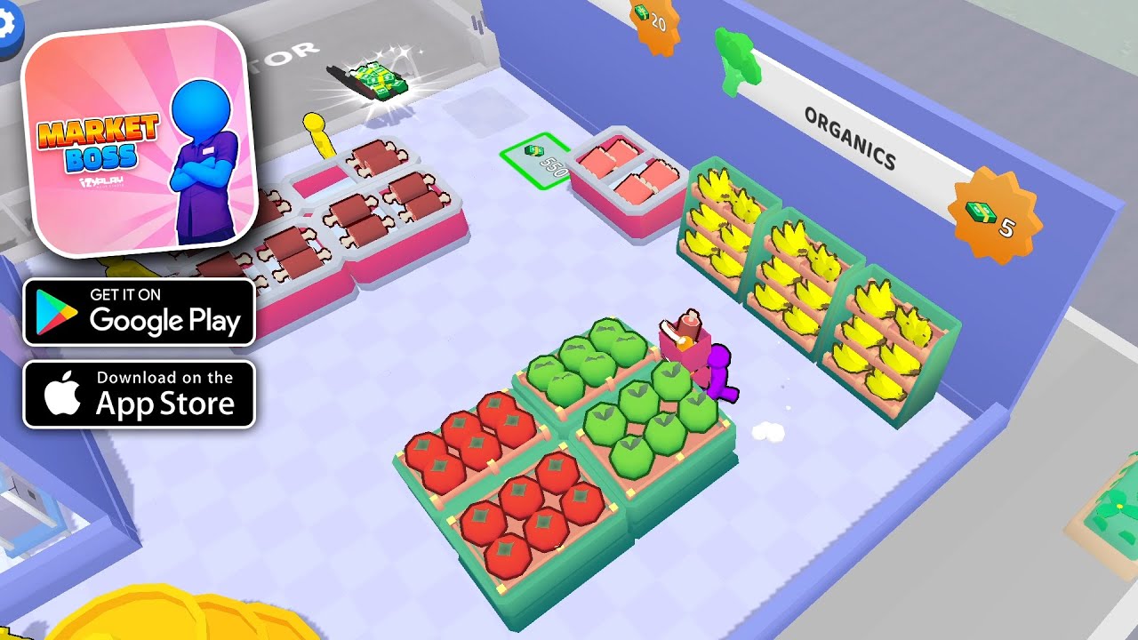 Market Boss - Gameplay Walkthrough 3 (Android, iOS, PC) - YouTube