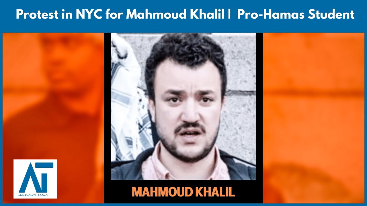 Live: Protest at Federal Plaza NYC for Mahmoud Khalil | Pro-Hamas ...