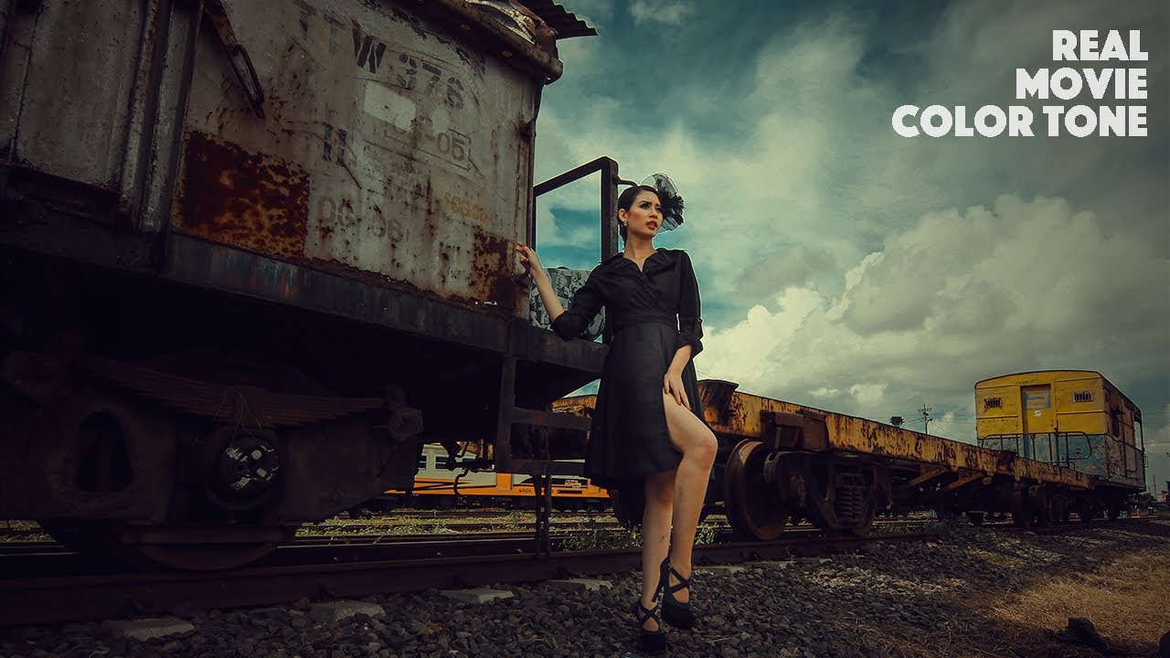 REAL MOVIE COLOR GRADING EFFECT | ADOBE PHOTOSHOP CINEMATIC - YouTube