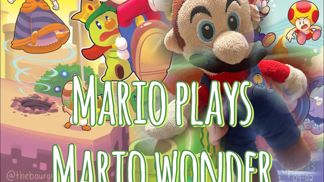 Mario plays super mario wonder!!!! - YouTube