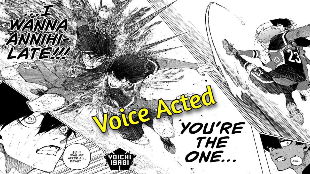 Isagi And Rin's Fate! Voice Acting Blue Lock Chapter 292 - Bad Luck ...