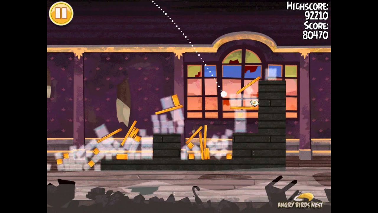 Angry Birds Seasons Haunted Hogs 2-11 Walkthrough 3-Star - YouTube