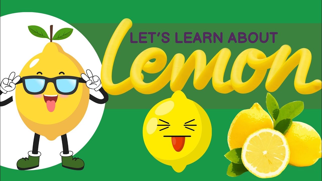The great lemon adventure for kids..Let's learn about lemon ‎@Honey_fly ...