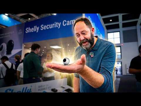 Shelly Just Released the SMALLEST Security Camera I've Ever Seen at IFA 2026!