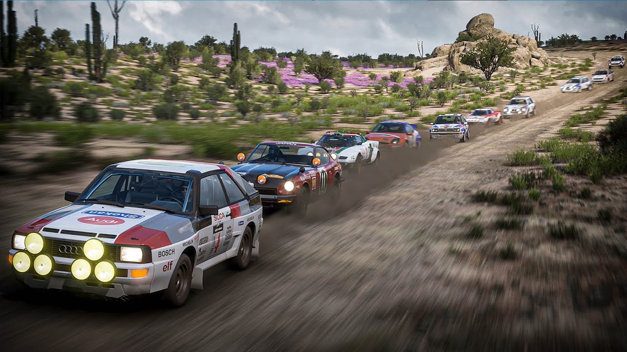 Forza Horizon 5 Retro Rally Car Show! Custom rally tracks, rallycross ...